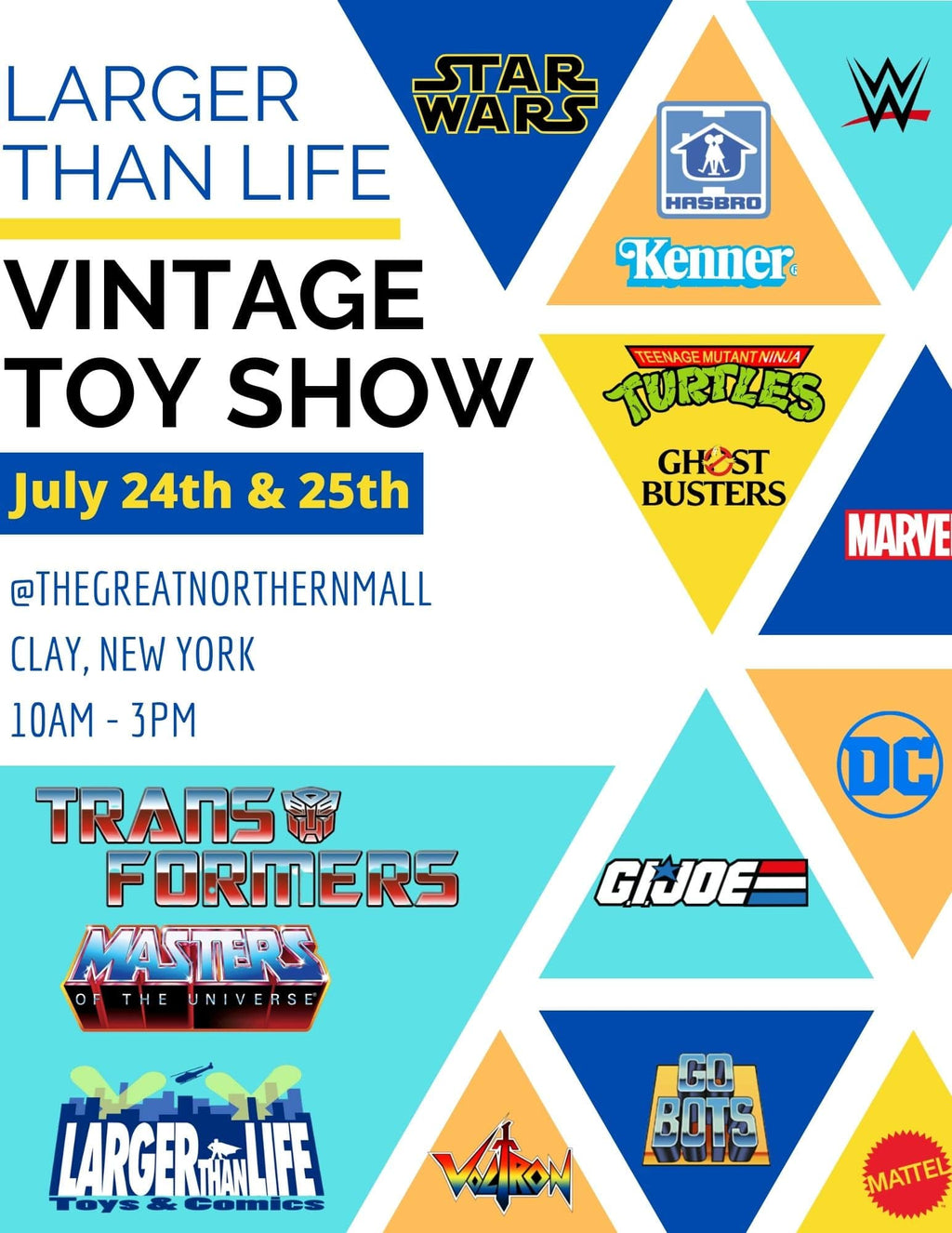Event | Larger Than Life Vintage Toy Show – Larger Than Life Toys and ...