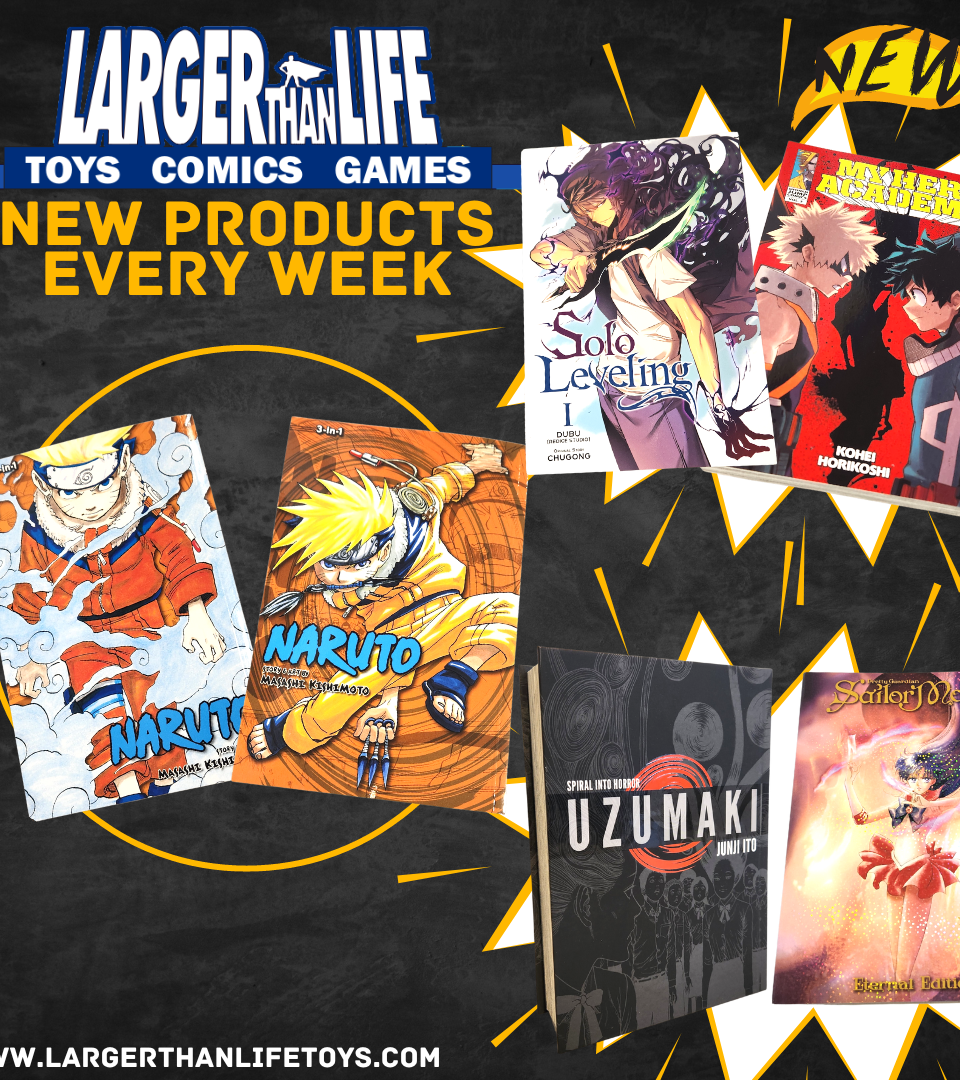 New Products September| Manga Novels, Funko Pops, Star Wars, Naruto, C ...